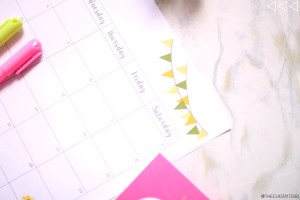 Free (Cute) August 2015 Printable Calendar