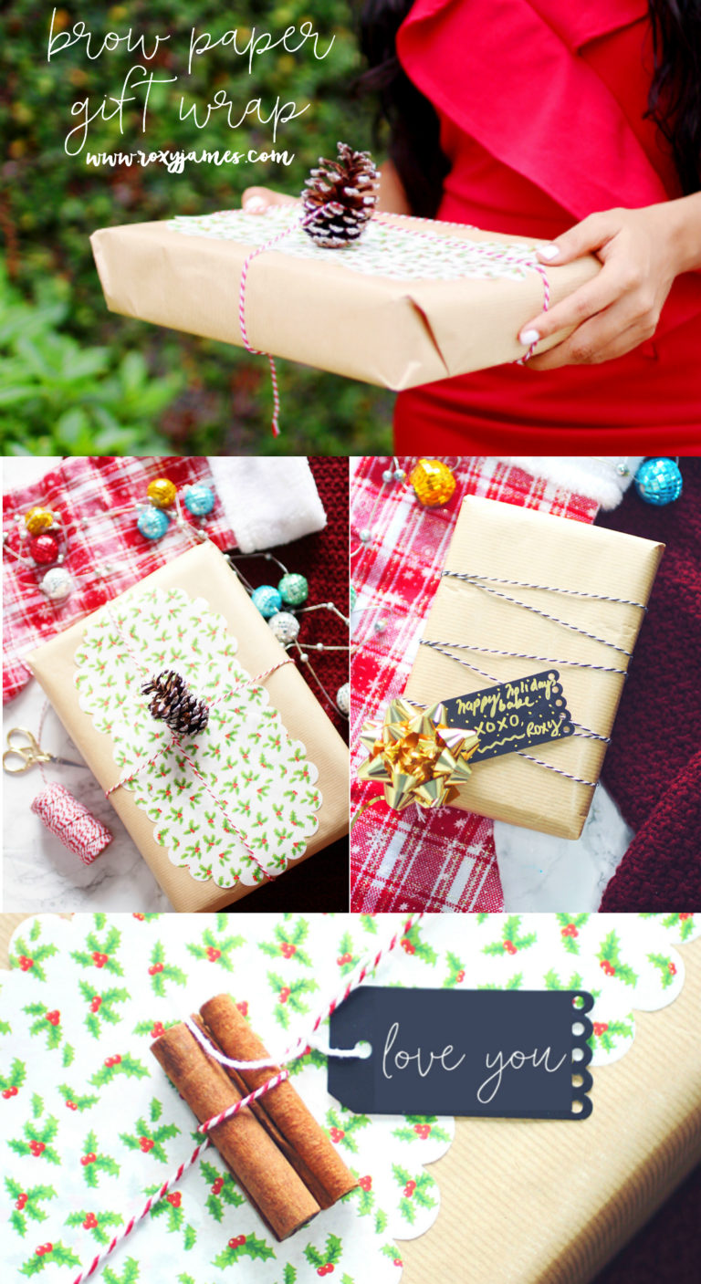 Brown Paper Gift Wrap