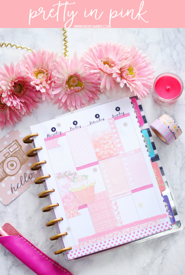 Pretty in Pink FREE Printable