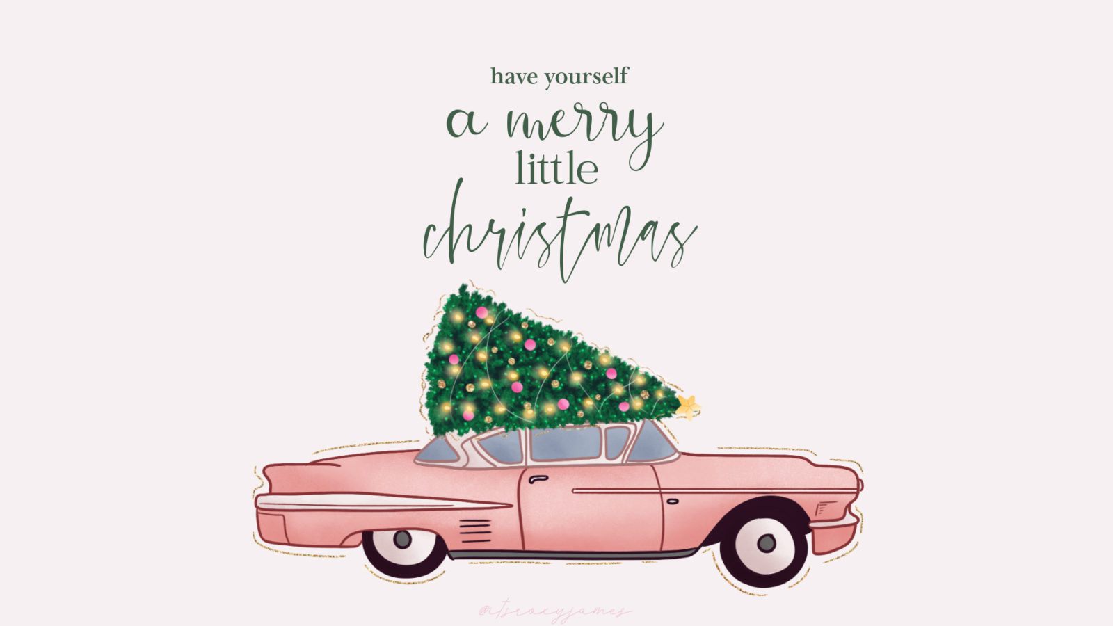 FREE Christmas Phone & Desktop Wallpapers by Roxy James